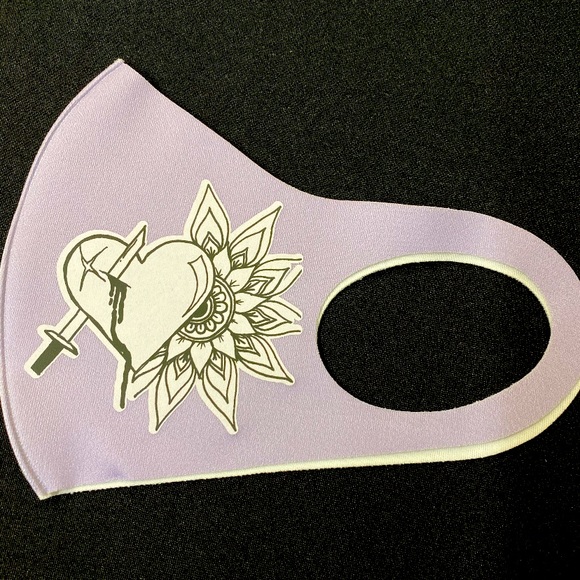 Other | Custom Made Mask Hand Drawn Design By Me | Poshmark